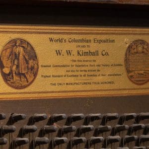 Kimball Oak Victorian Upright Piano - Antique Piano Shop, Inc.