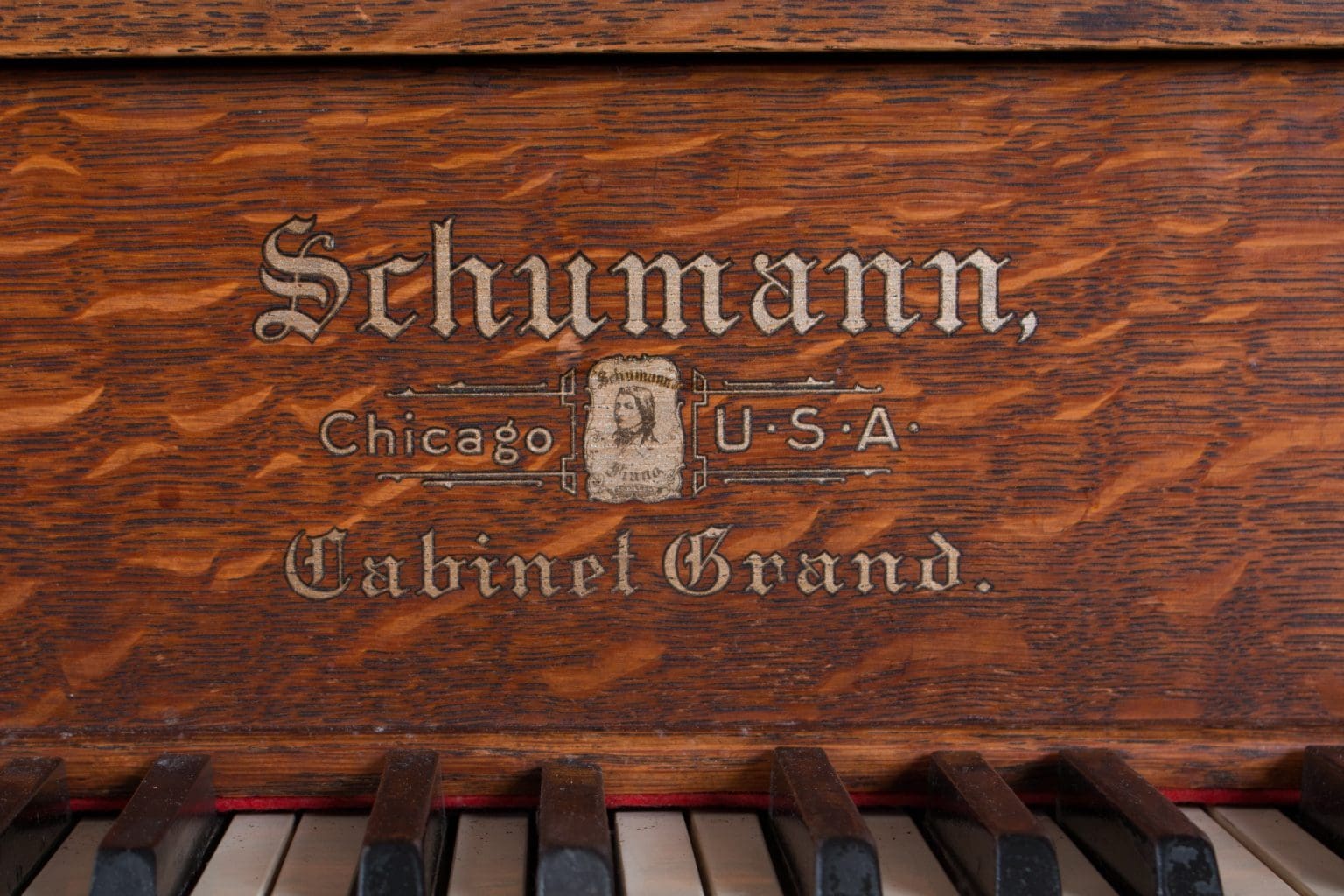 Very Rare Schumann Mission Style Upright Piano - Antique Piano Shop, Inc.