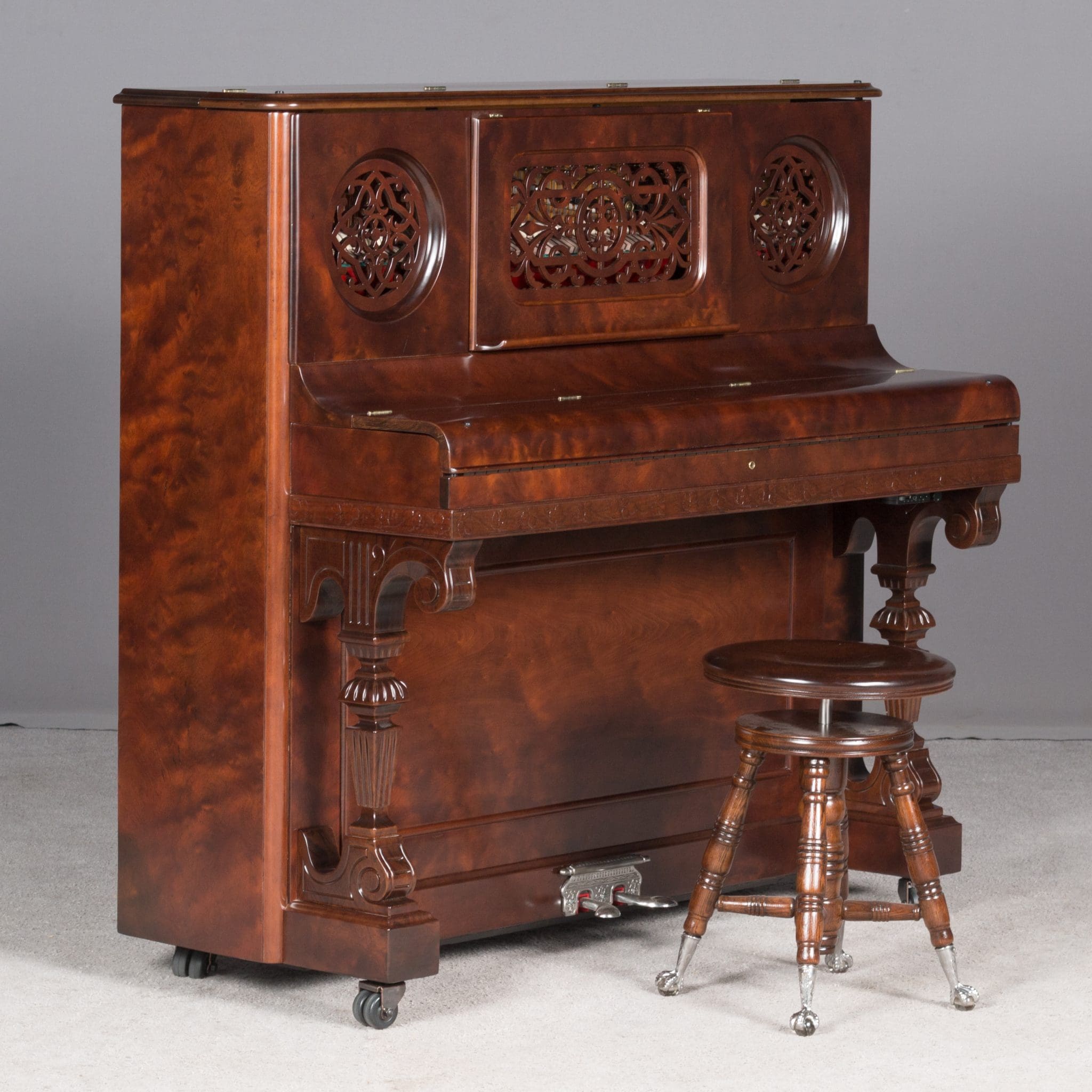Vose & Sons Mission Style Upright Piano - Antique Piano Shop, Inc.