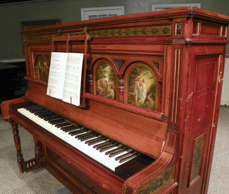 Broadwood Custom Designed Cottage Upright Piano - Antique Piano Shop, Inc.