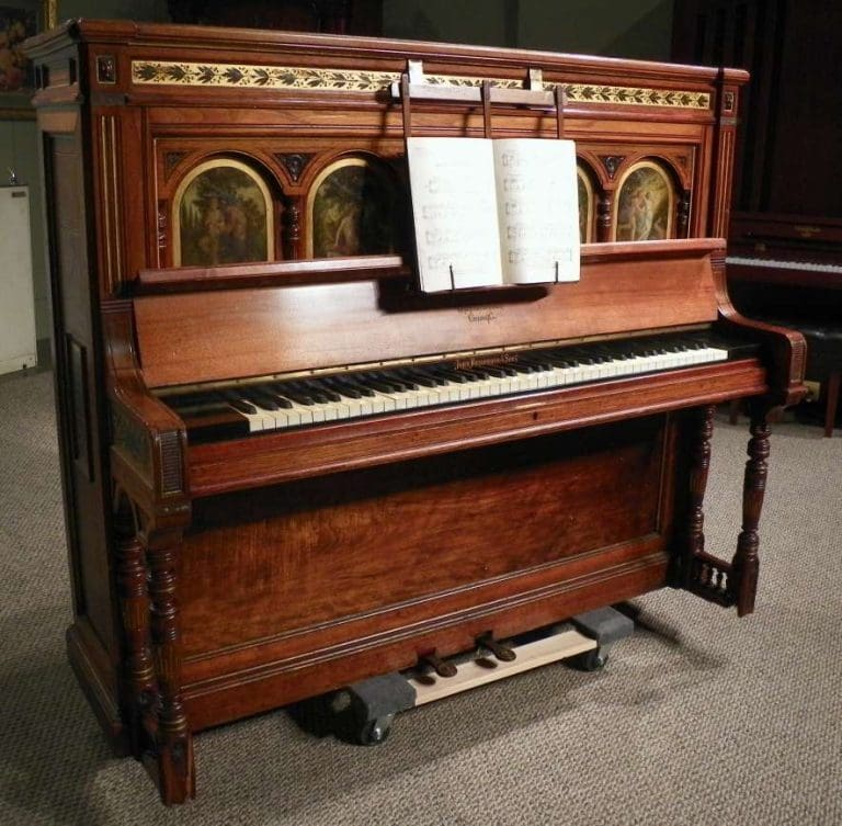 Broadwood Custom Designed Cottage Upright Piano - Antique Piano Shop, Inc.