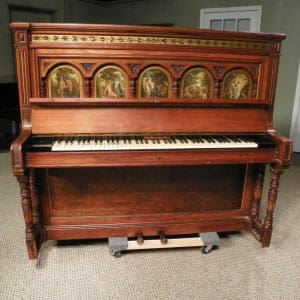 Broadwood Custom Designed Cottage Upright Piano - Antique Piano Shop, Inc.